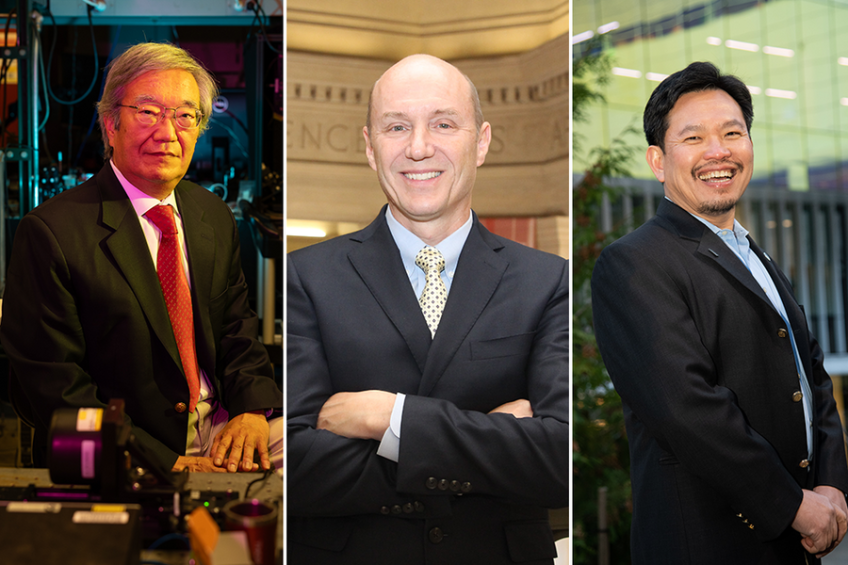 James Fujimoto, Eric Swanson, and David Huang win Lasker Award | Harvard-MIT Health Sciences and ...