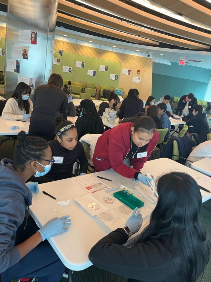 HST students volunteer and lead ongoing high school outreach programs ...